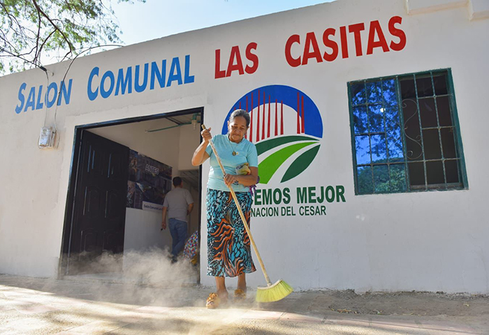 Inauguran primeras obras ejecutadas por las juntas de acción comunal