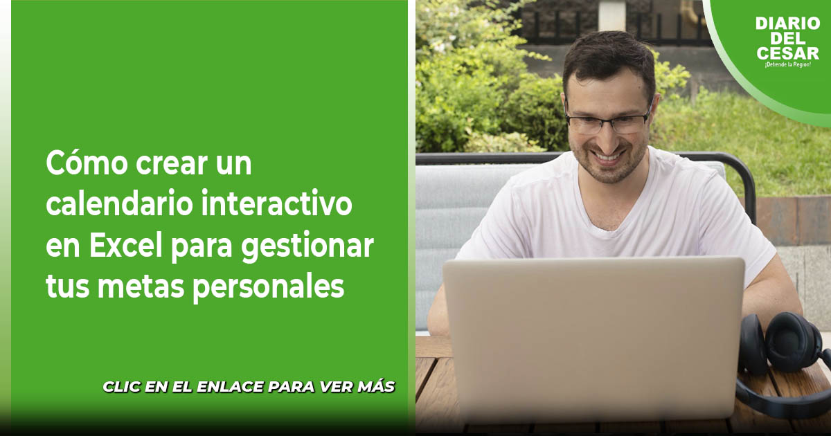 Cómo crear un calendario interactivo en Excel para gestionar tus metas ...
