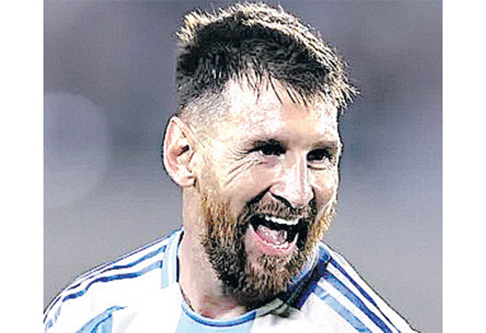 Messi lidera prelista de Argentina